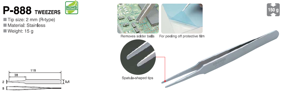 Ichiban Precision Sdn Bhd - Hozan - HOZAN TWEEZERS